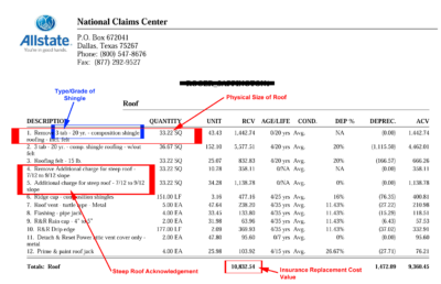 Reading Your Claim – OrderMyRoof.com